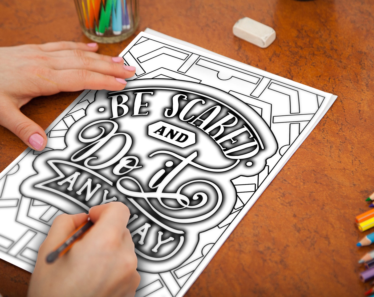 Coloring Book PDF Positive Affirmation Coloring Pages - Etsy