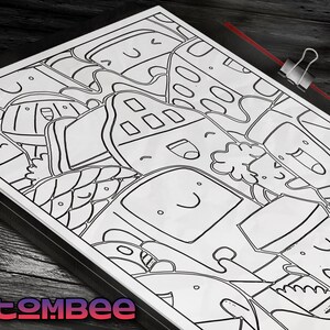 Vol.2 Doodles Adult Coloring Pages Printable, Kids Coloring Pages ...