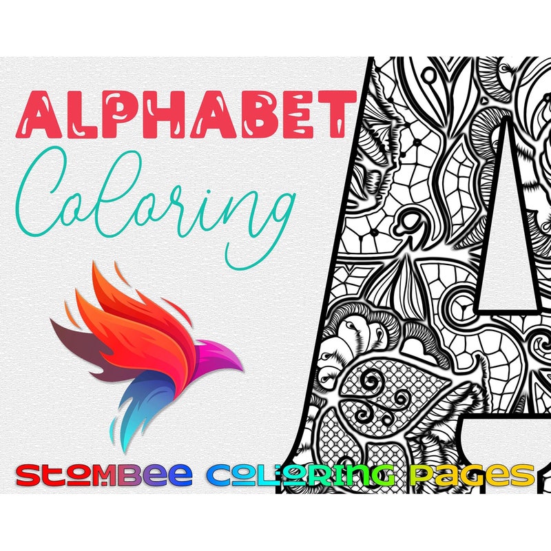 Zentangle Alphabet - Etsy