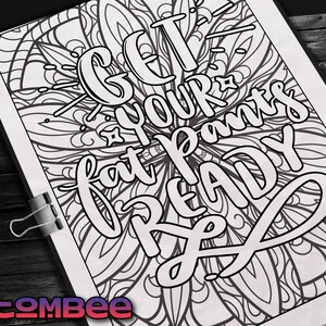 Funny Cooking Kitchen Quotes Adult Coloring Pages Printable, Coloring ...