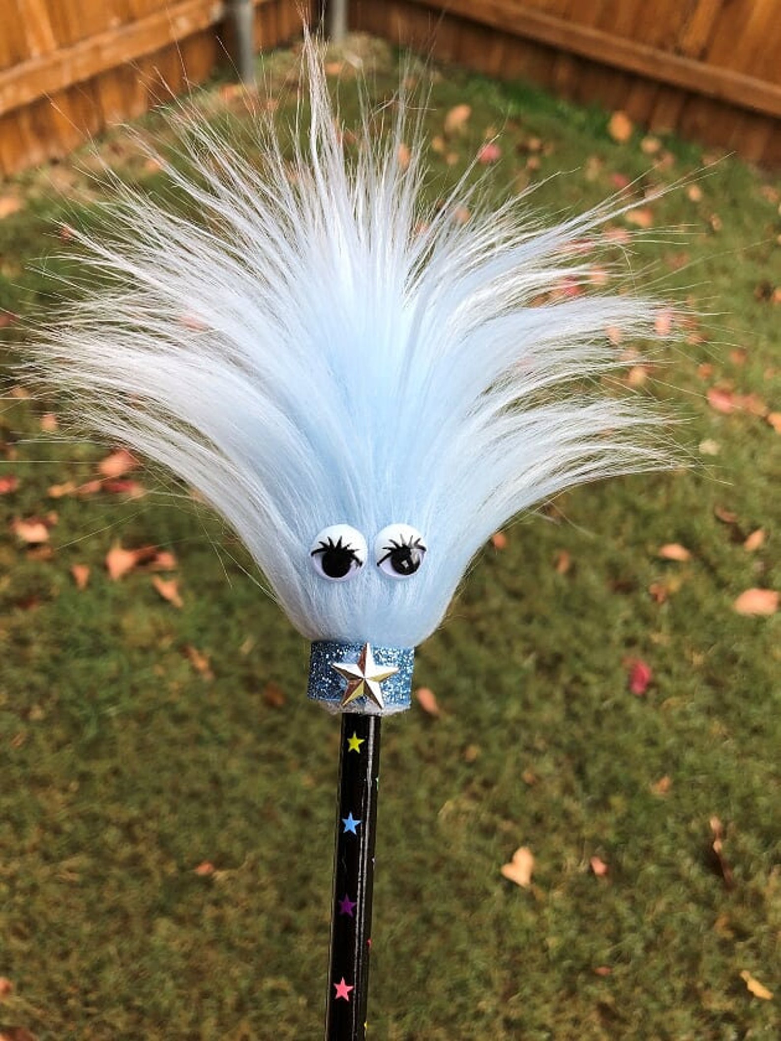 Starla Fuzzy Pencil Unique Gift Fluffy Pencil - Etsy UK