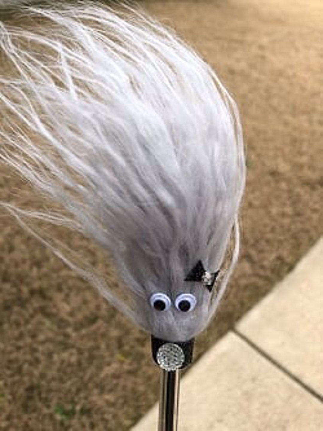 Fran * Fuzzy Pen - Black Ink Pen - Crazy Hair Pen - for Her Gift ...