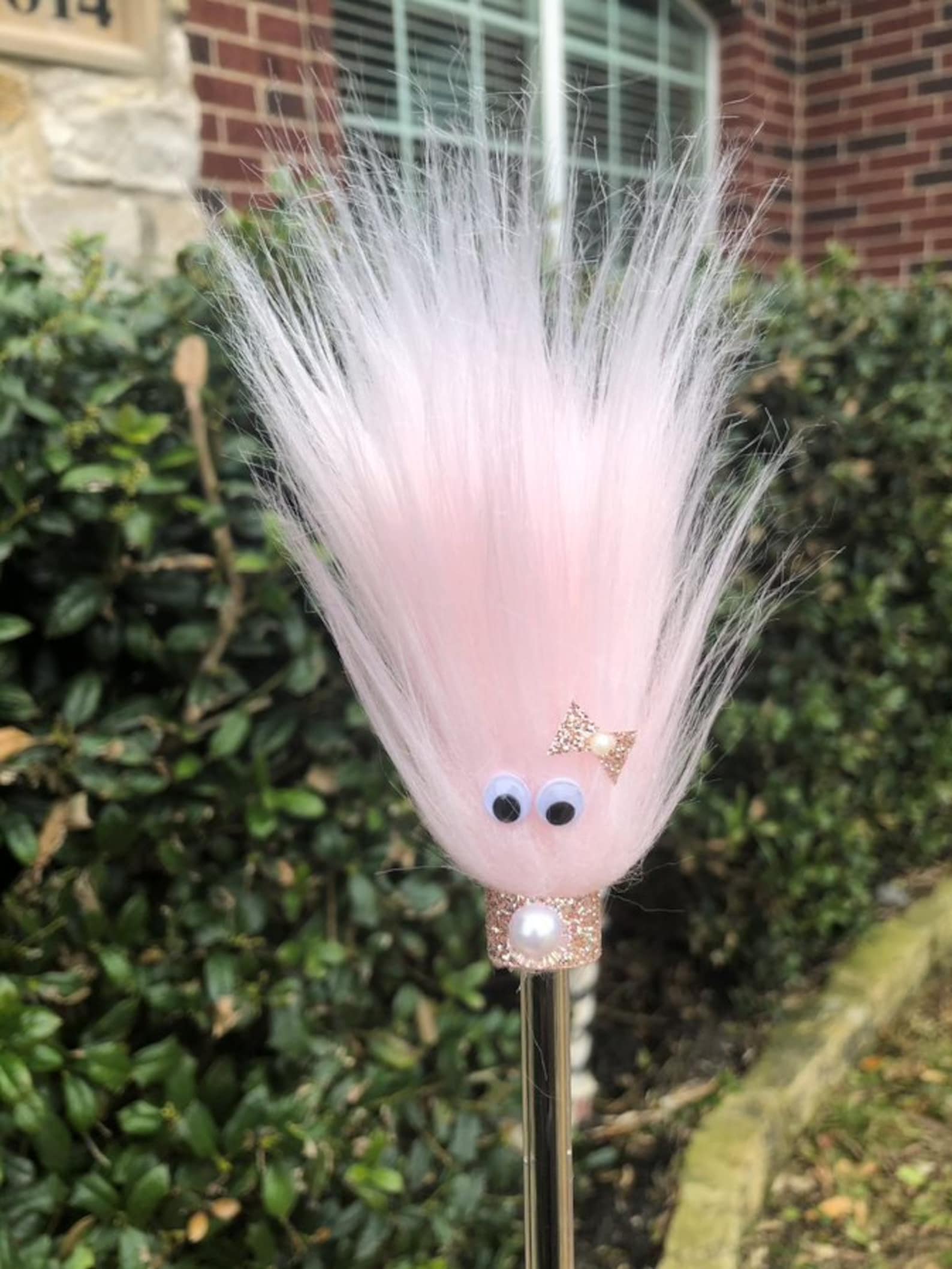 Faye Blue Ink Pen Furry Pen Fuzzy Pen Gift for Her - Etsy