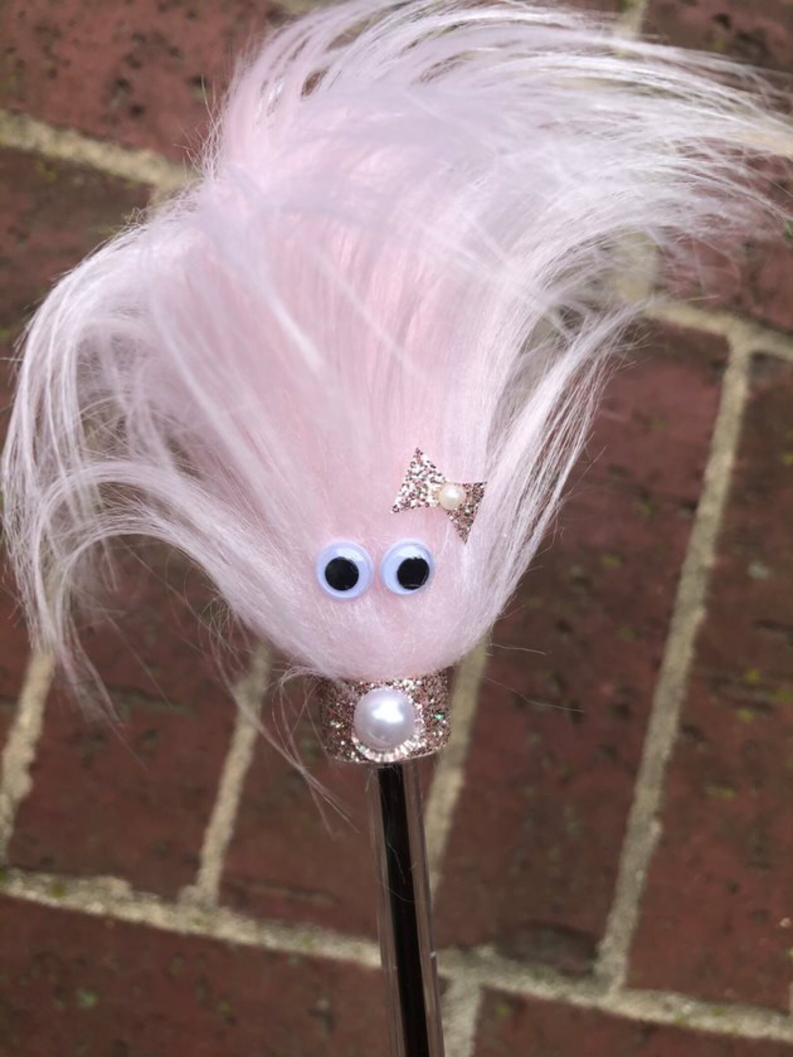 Faye Blue Ink Pen Furry Pen Fuzzy Pen Gift for Her - Etsy