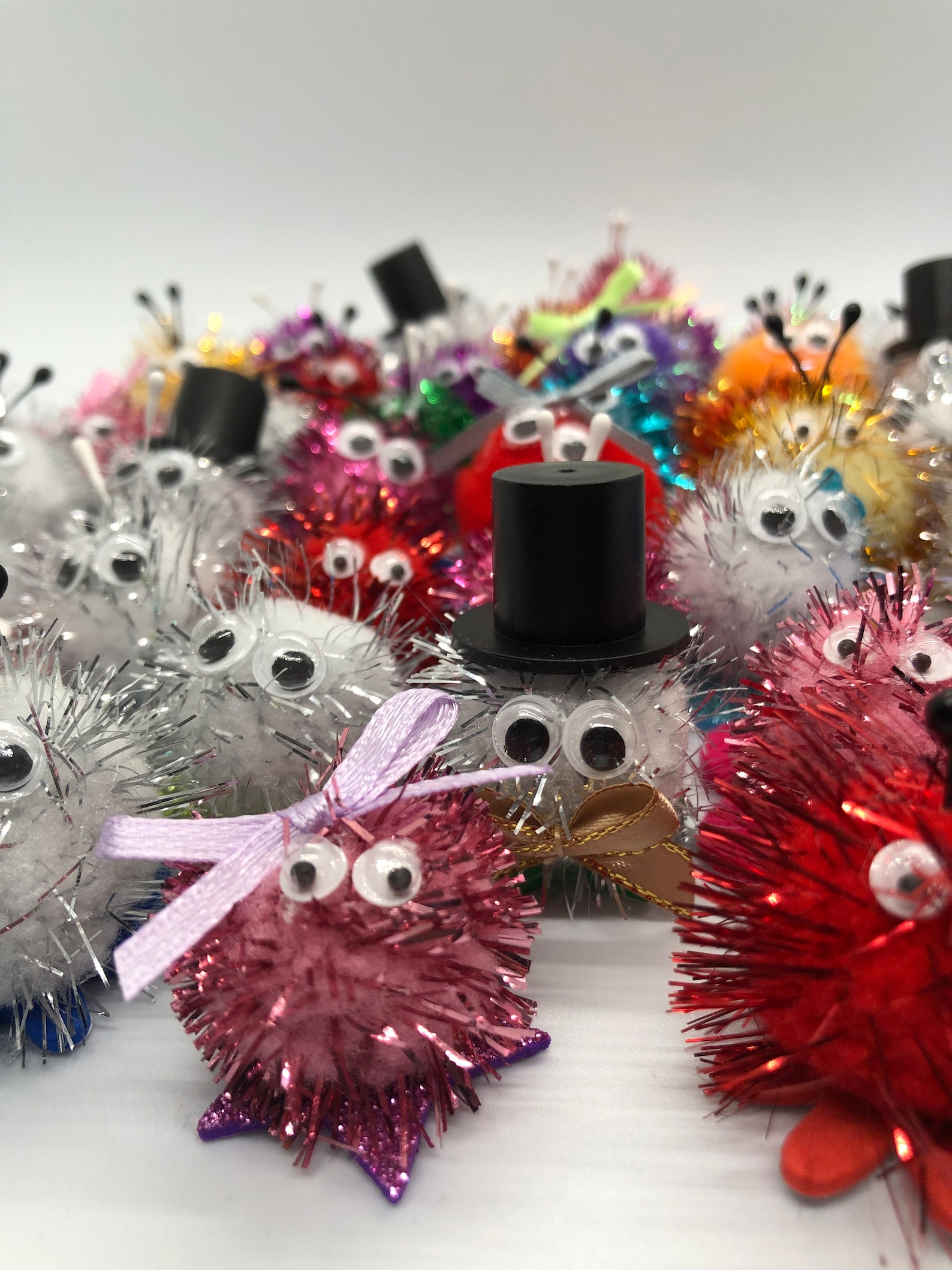 Retrocritters 10 Pack - Pom Pom Critters, Warm Fuzzies, Pom Pom ...