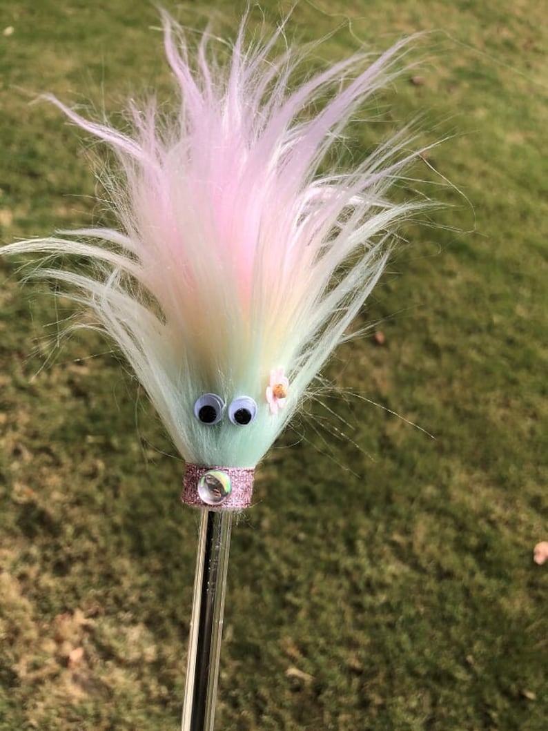 Shasta 2.0 Fuzzy Pencil Crazy Hair Pencil Fidget Toy - Etsy