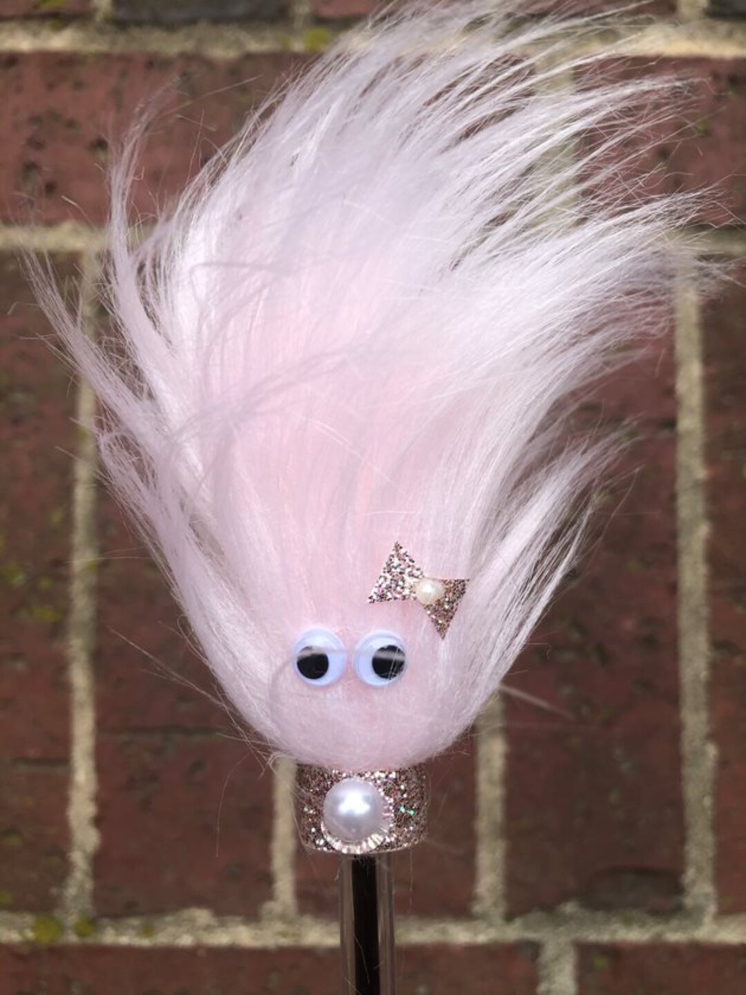 Faye * Blue Ink Pen - Furry Pen - Fuzzy Pen - Gift for Her - Teacher ...