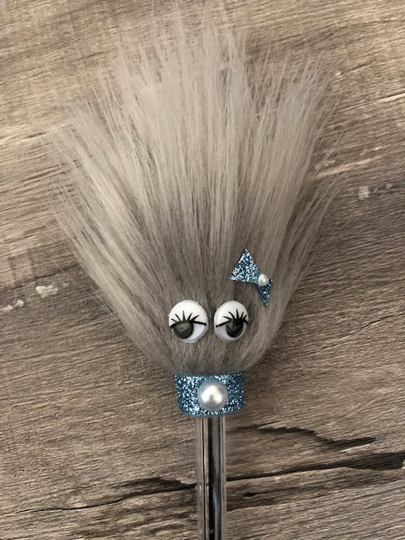 Arlene Black Ink Pen Crazy Pen Fun Pen Fluffy Pen | Etsy