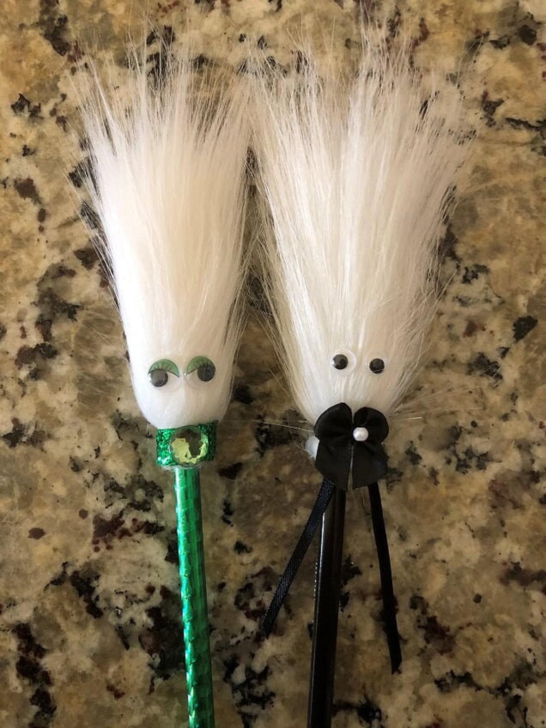 Jade & Black Tie Guy (pencils) * Fuzzy Pencils, Furry Pencils ...