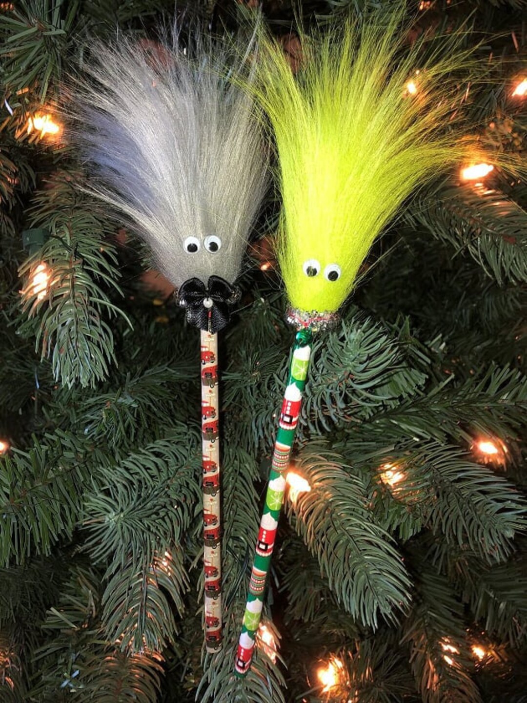 Christmas Pencil Duo 2 Pencils Christmas Pencils, Stocking Stuffer ...