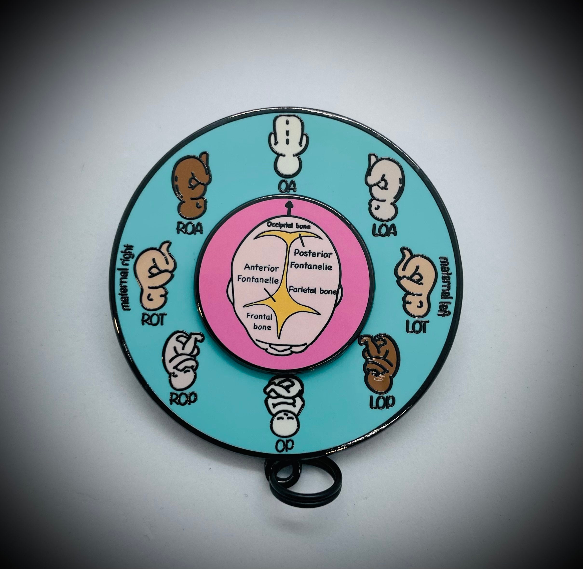 Fetal Position Pin - Etsy