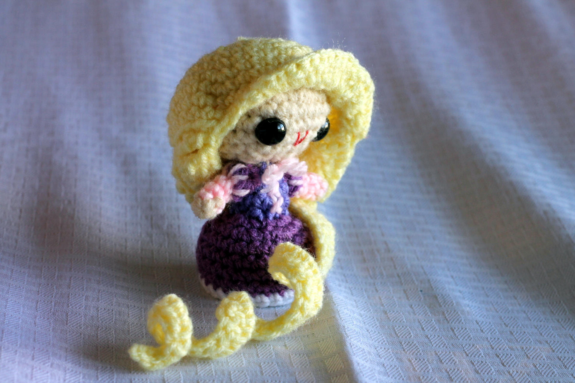 Rapunzel Crochet Amigurumi Doll Etsy