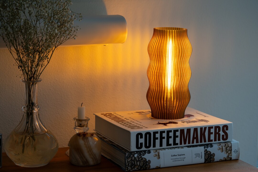 The Wave Cozy Nursery and Bedroom Lamp - Etsy