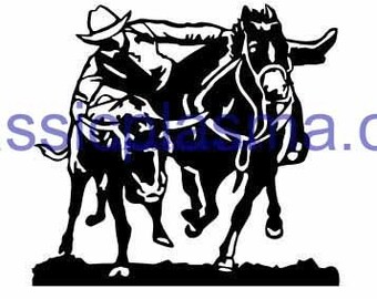 Steer Dxf File - Etsy