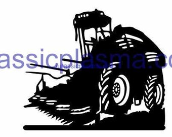 Forage Harvester Svg - Etsy