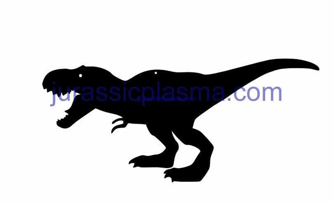 T Rex Dinosaur DXF SVG File for Plasma, Laser, Water Jet Vinyl Vector ...
