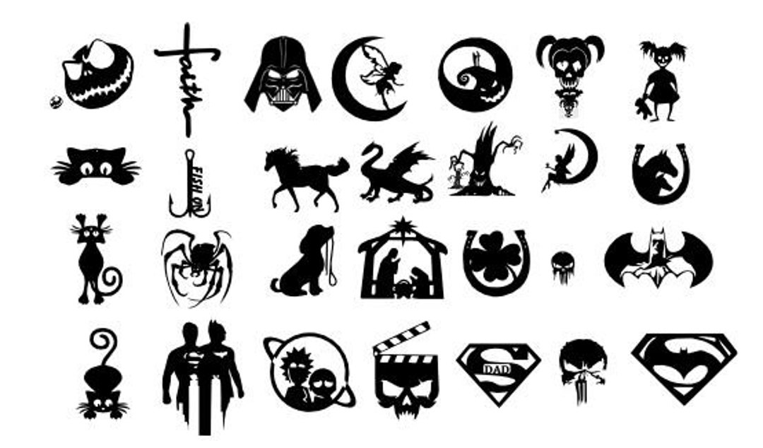 Scrap Eaters Package Bundle DXF SVG File Bundle Plasma Laser Vinyl Cnc ...