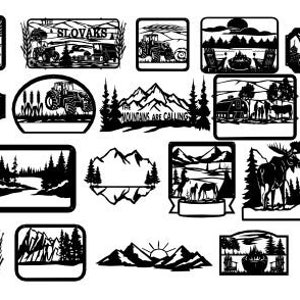Farm Signs Package Bundle DXF SVG File Bundle Plasma Laser Vinyl Cnc ...