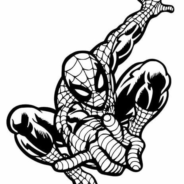 Spiderman Plasma Svg - Etsy