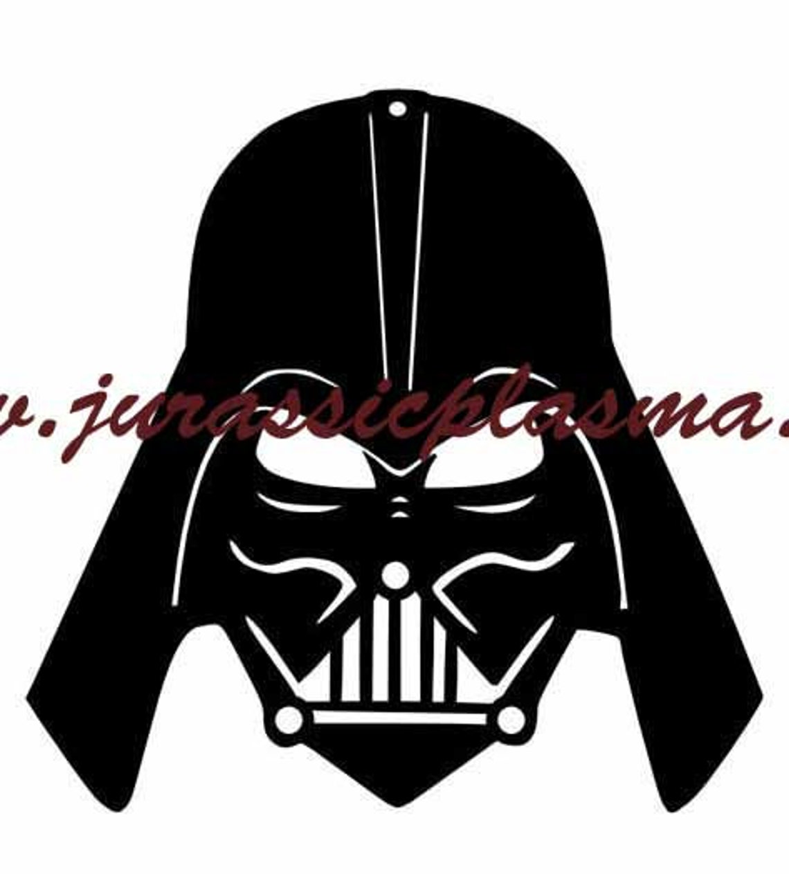 Darth Vader Head. DXF SVG File for Plasma, Laser, Water Jet Vinyl ...