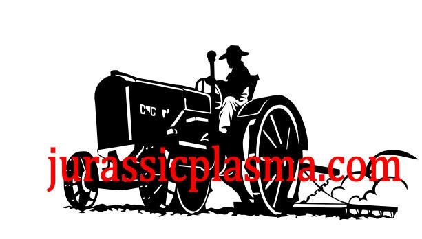 Antique Old Tractor and Plow DXF SVG Files ONLY for Plasma, Laser ...
