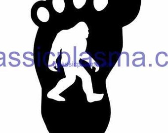 Bigfoot Dxf File - Etsy