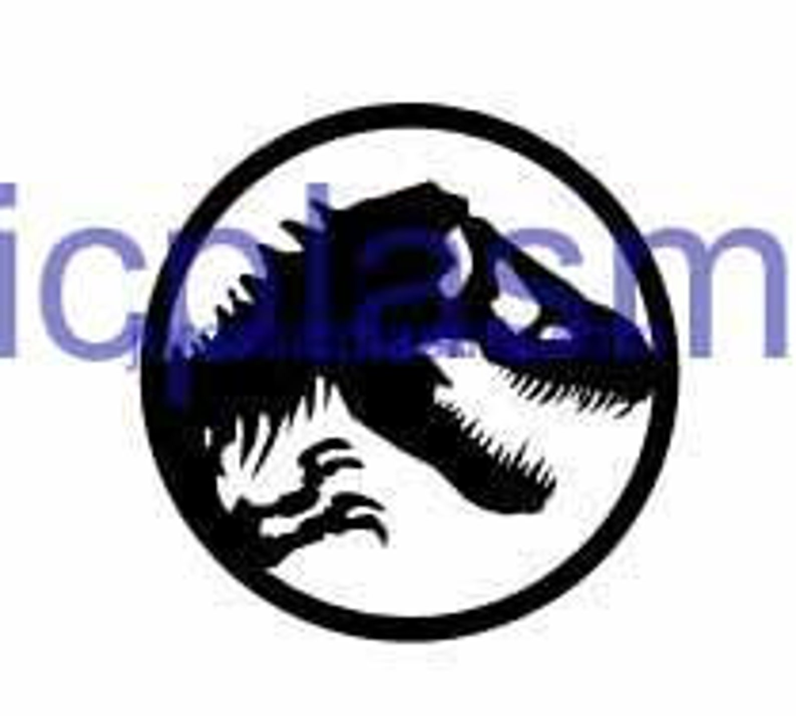 T Rex Circle DXF SVG File for Plasma Laser Water Jet Vinyl - Etsy