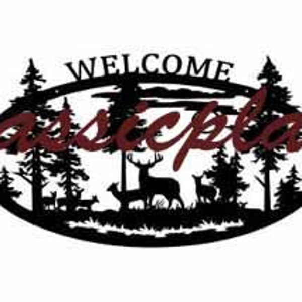 Deer Sign - Etsy