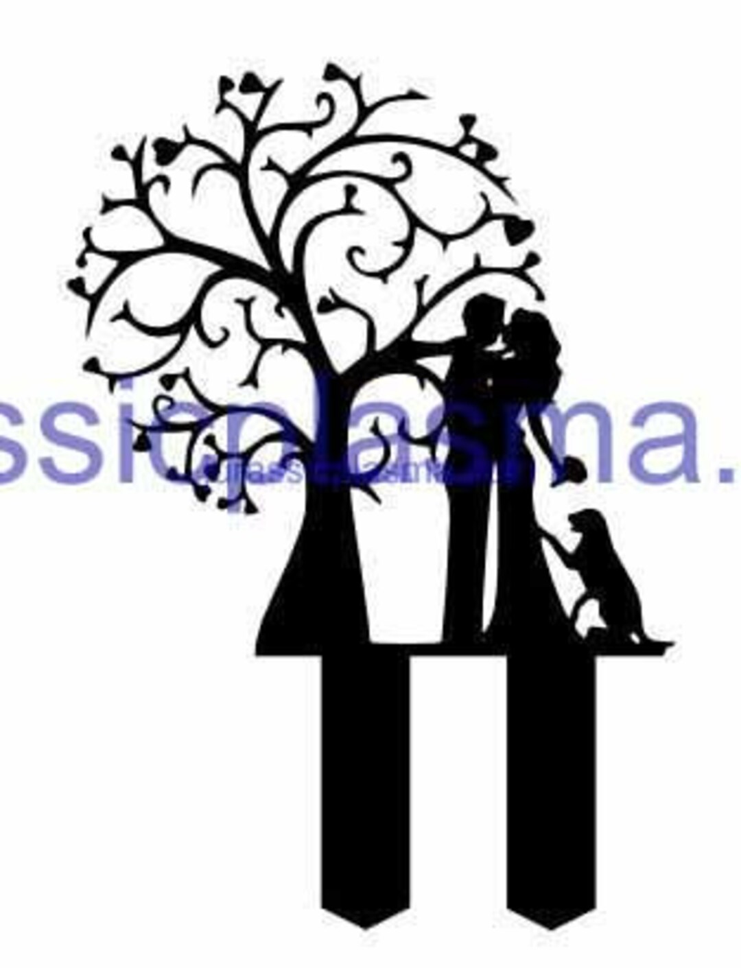 CAKE Topper DXF SVG File for Plasma Laser Water Jet Vinyl - Etsy