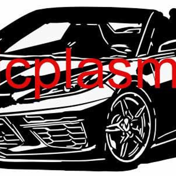 Corvette Vector Files - Etsy