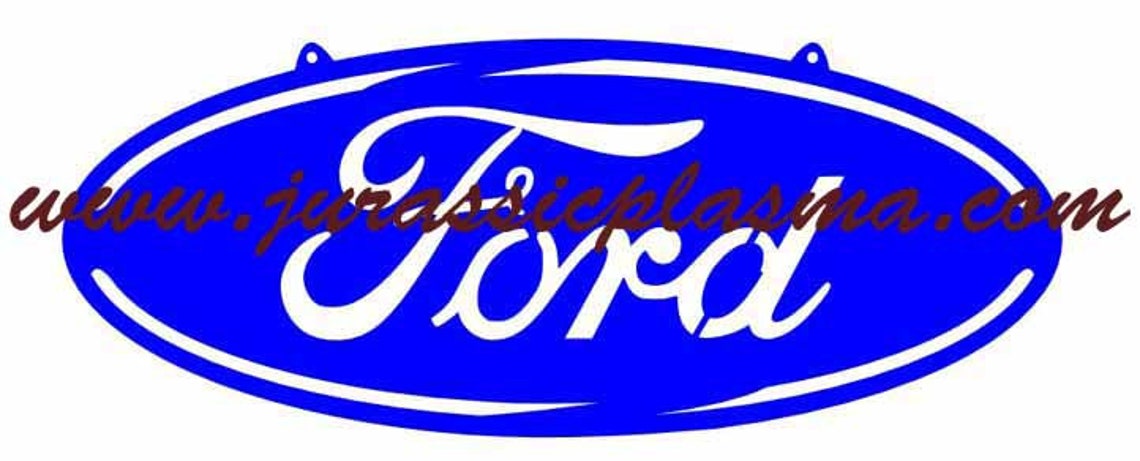 Ford Logo Sign DXF SVG File for Plasma Laser Water Jet Vinyl - Etsy Canada