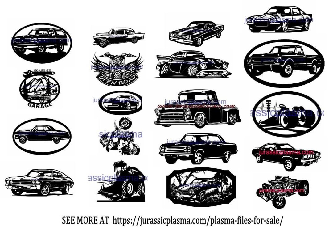 VEHICLES Bundle 2020 DXF SVG File Bundle Plasma Laser Vinyl Cnc - Etsy ...