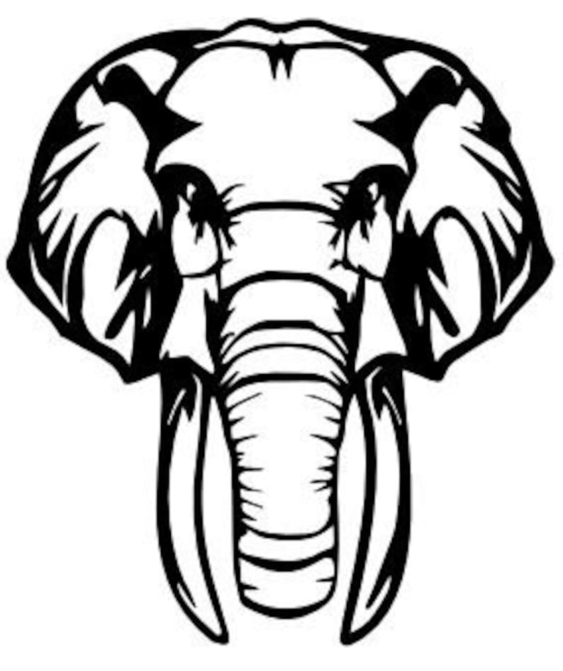 Elephant Art Dxf Svg File File Only Plasma Cut Ready - Etsy