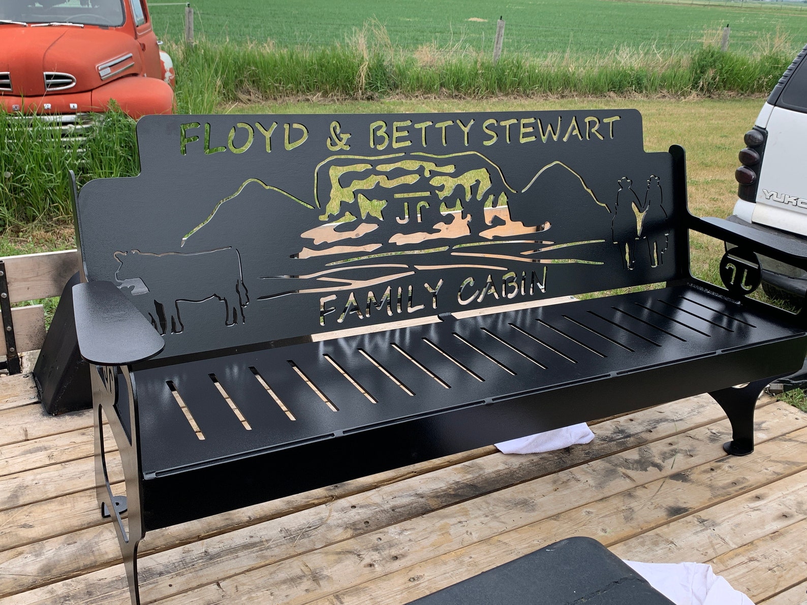 Park Bench Dxf Svg File for CNC Plasma Laser Water Jet Easy - Etsy UK