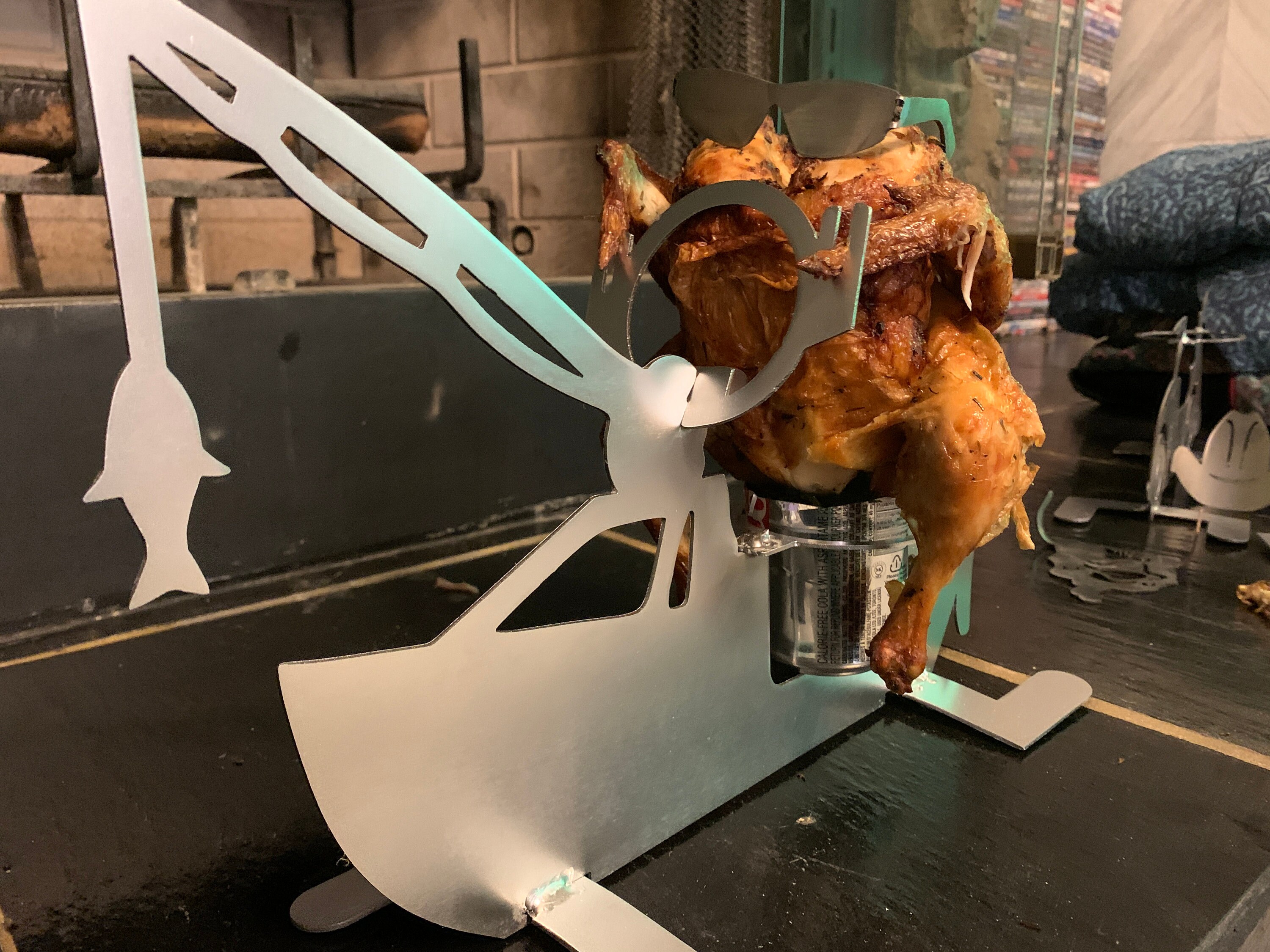 Beer Can Chicken Roaster Bundle of 6 Files DXF SVG Files ONLY - Etsy