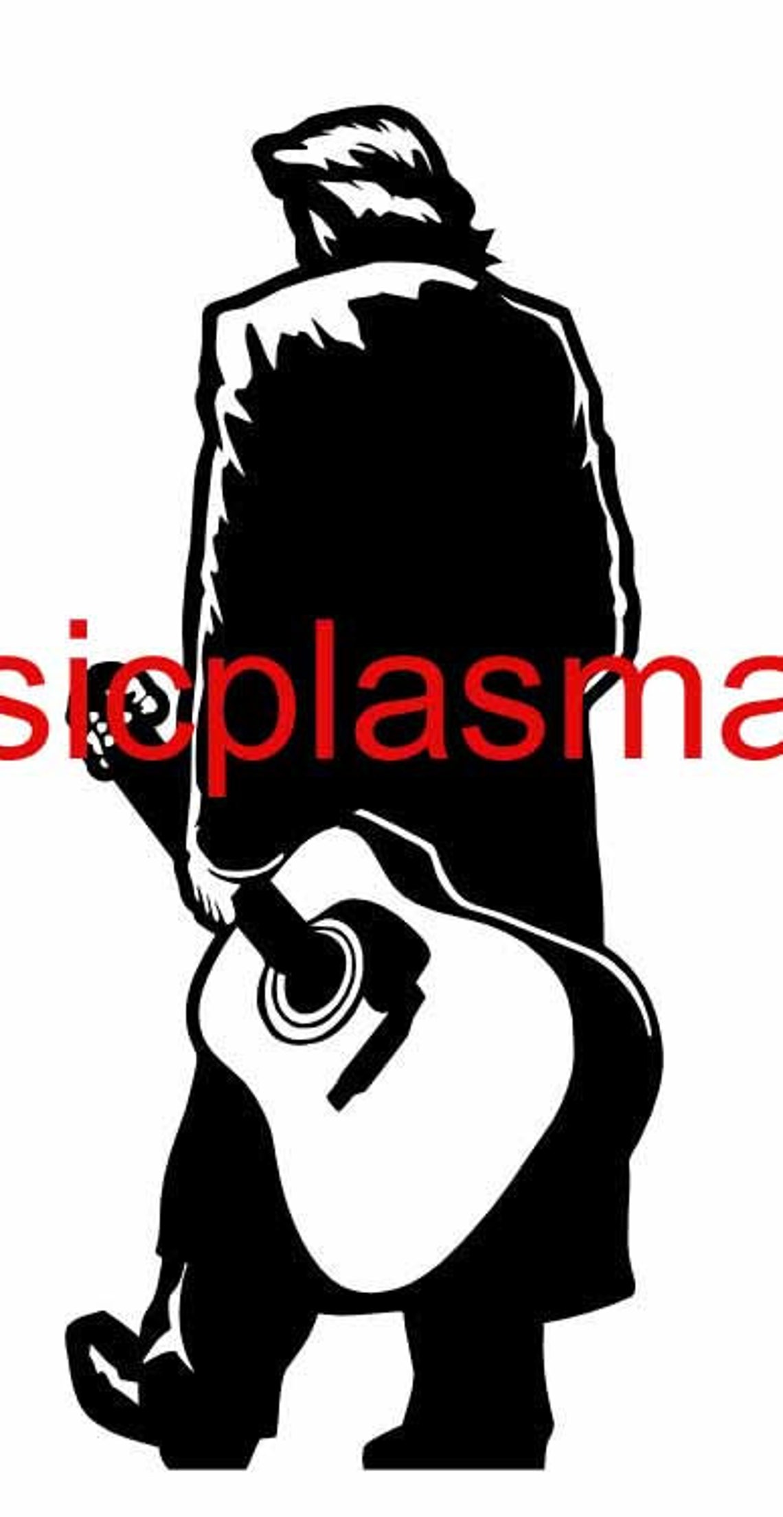 Johnny Cash Dxf Svg File for Plasma, Laser, Water Jet Vinyl Vector ...