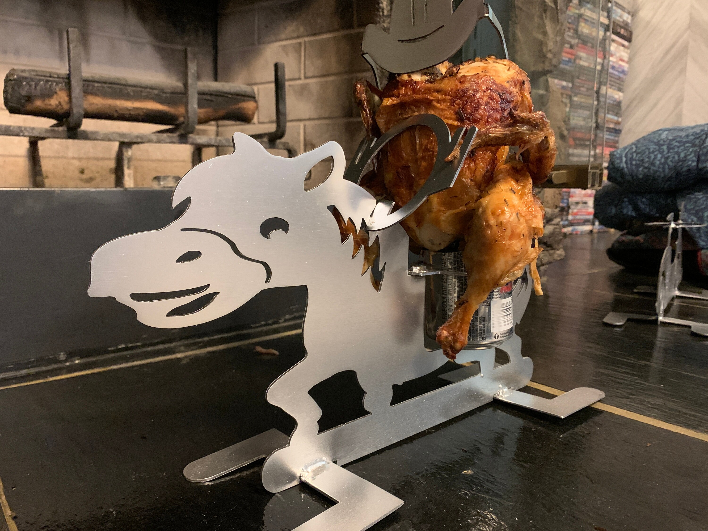 Motorcycle Chicken Roaster - Etsy