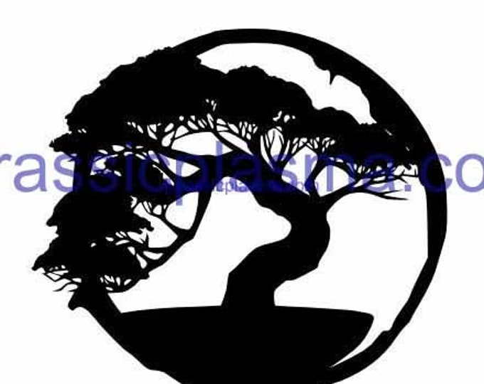 BONSAI Tree DXF SVG File for Plasma Laser Water Jet Vinyl - Etsy
