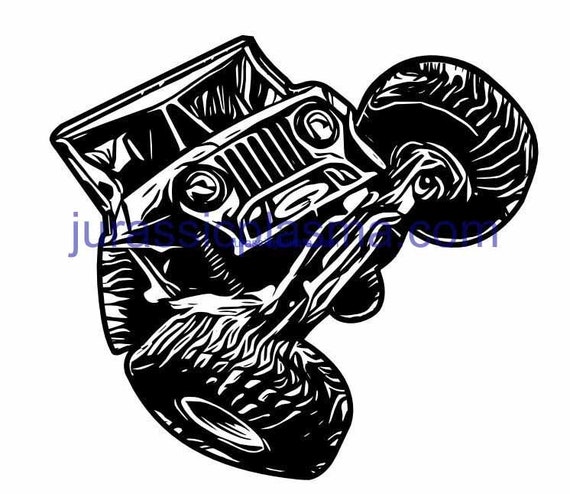 ROCK Crawler off road DXF SVG Datei für Plasma Laser - Etsy.de
