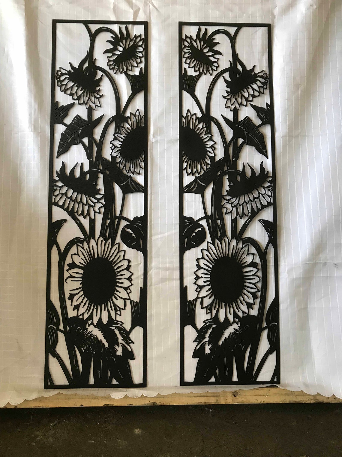 Sunflower Door Side Panels Dxf Svg Onlt - Etsy