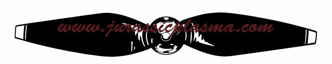 Propeller Wall Art DXF SVG File for Plasma, Laser, Water Jet Vinyl ...