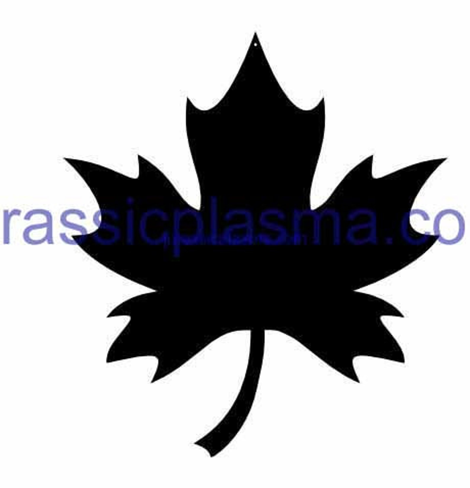 Maple Leaf DXF SVG File for Plasma, Laser, Water Jet Vinyl Vector - Etsy