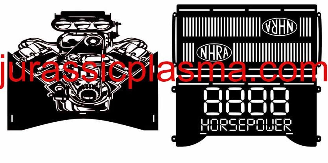 Race Engine Blower Motor Firepit DXF SVG Files ONLY for Plasma, Laser ...