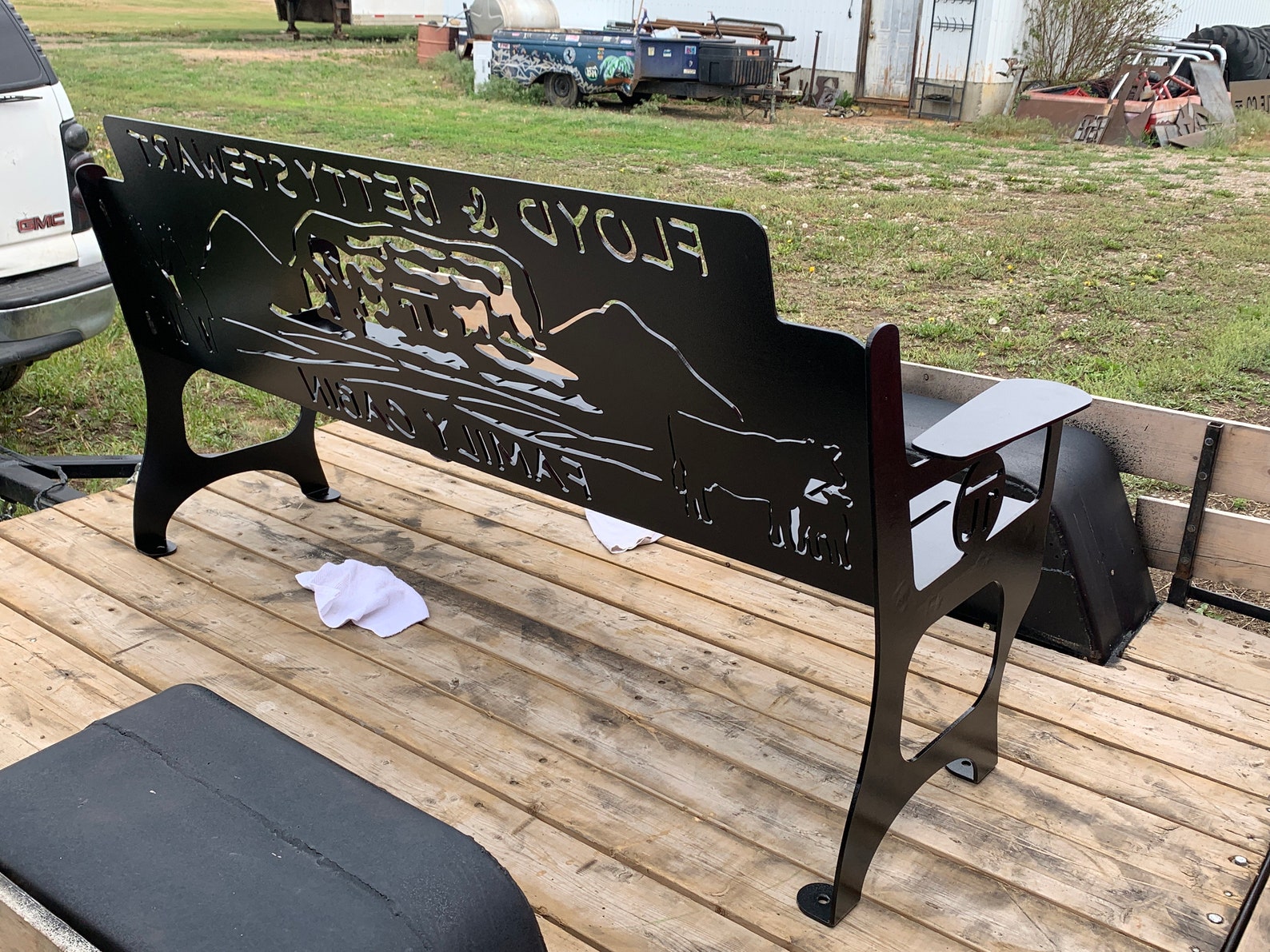 Park Bench Dxf Svg File for CNC Plasma Laser Water Jet Easy - Etsy Sweden