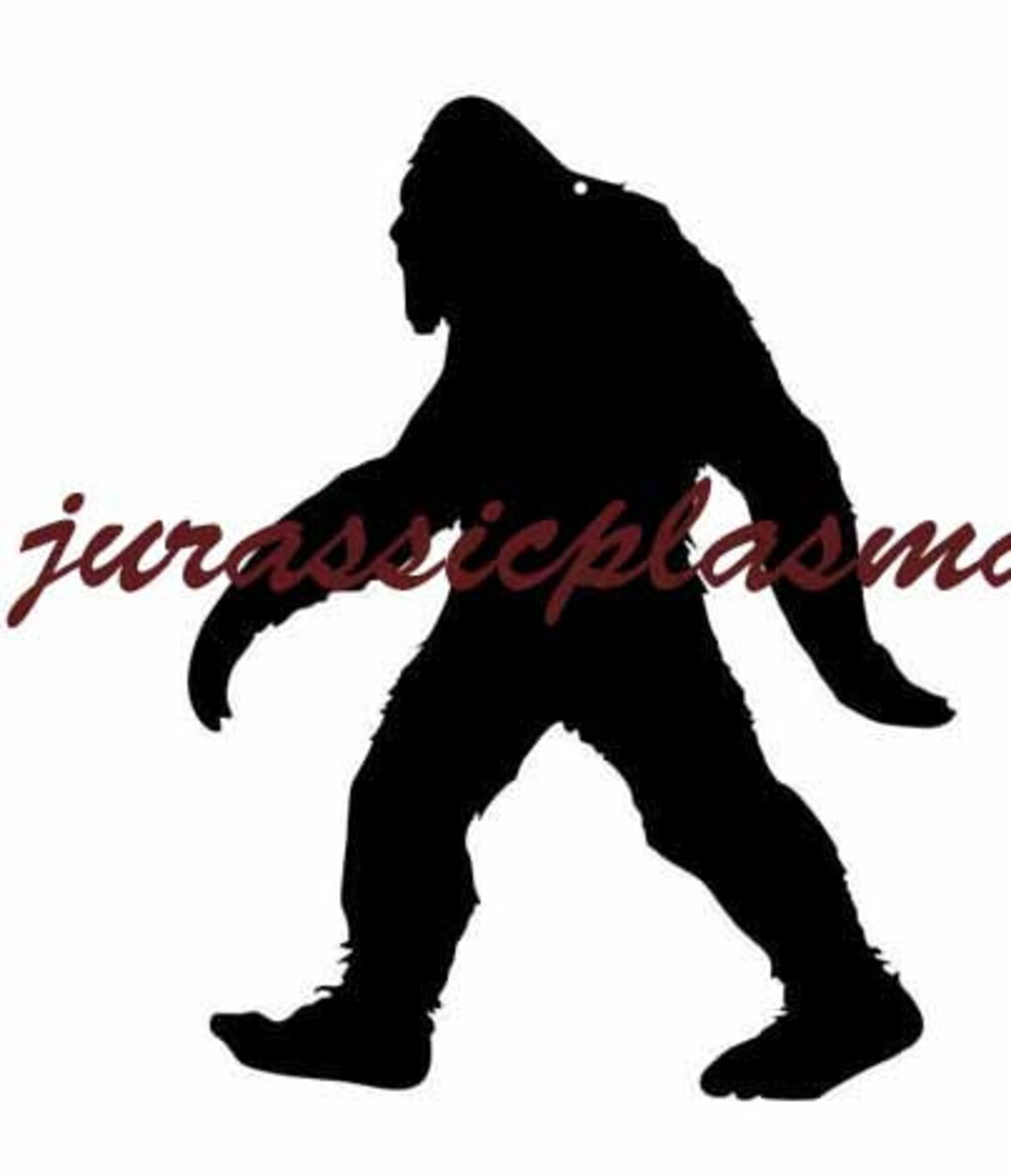Sasquatch Bigfoot DXF SVG File for Plasma, Laser, Water Jet Vinyl ...