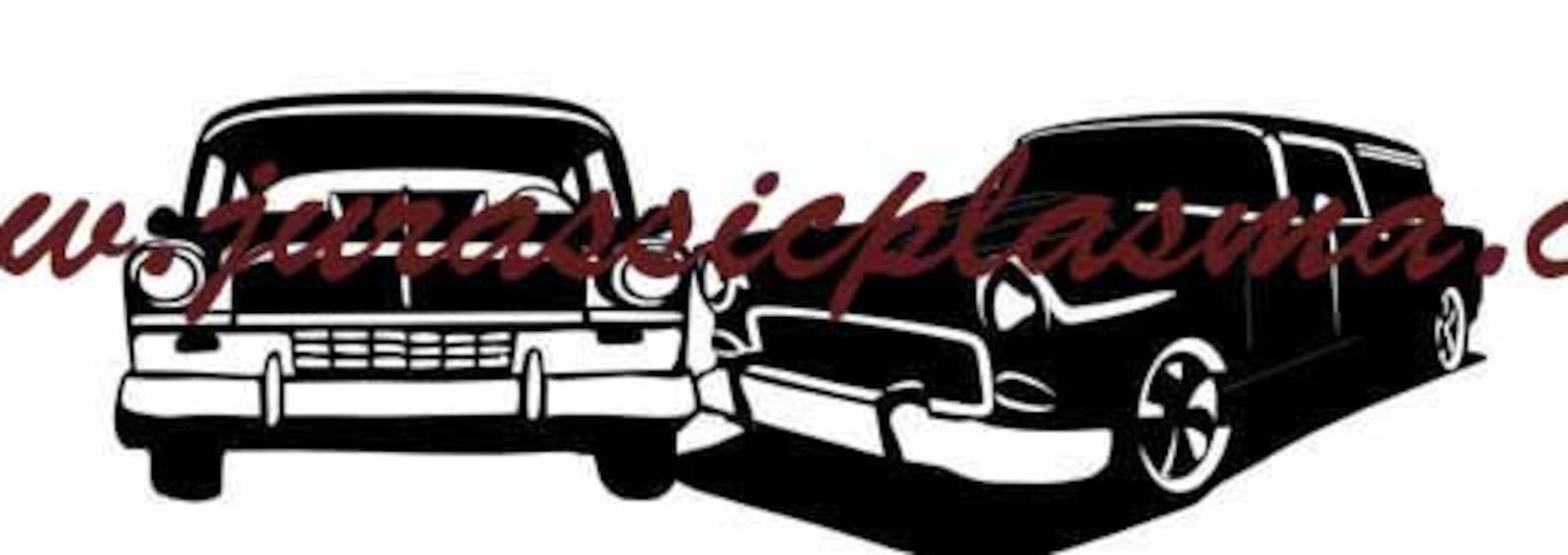 1956 Chev Wagon Hot Rod DXF SVG File for Plasma, Laser, Water Jet Vinyl ...