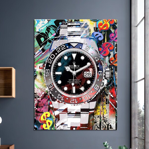 Rolex Wall Art - Etsy