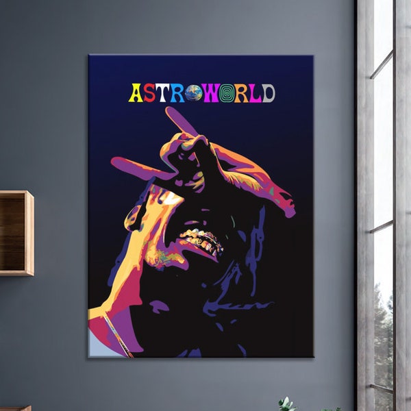 Astroworld Art Decor - Etsy