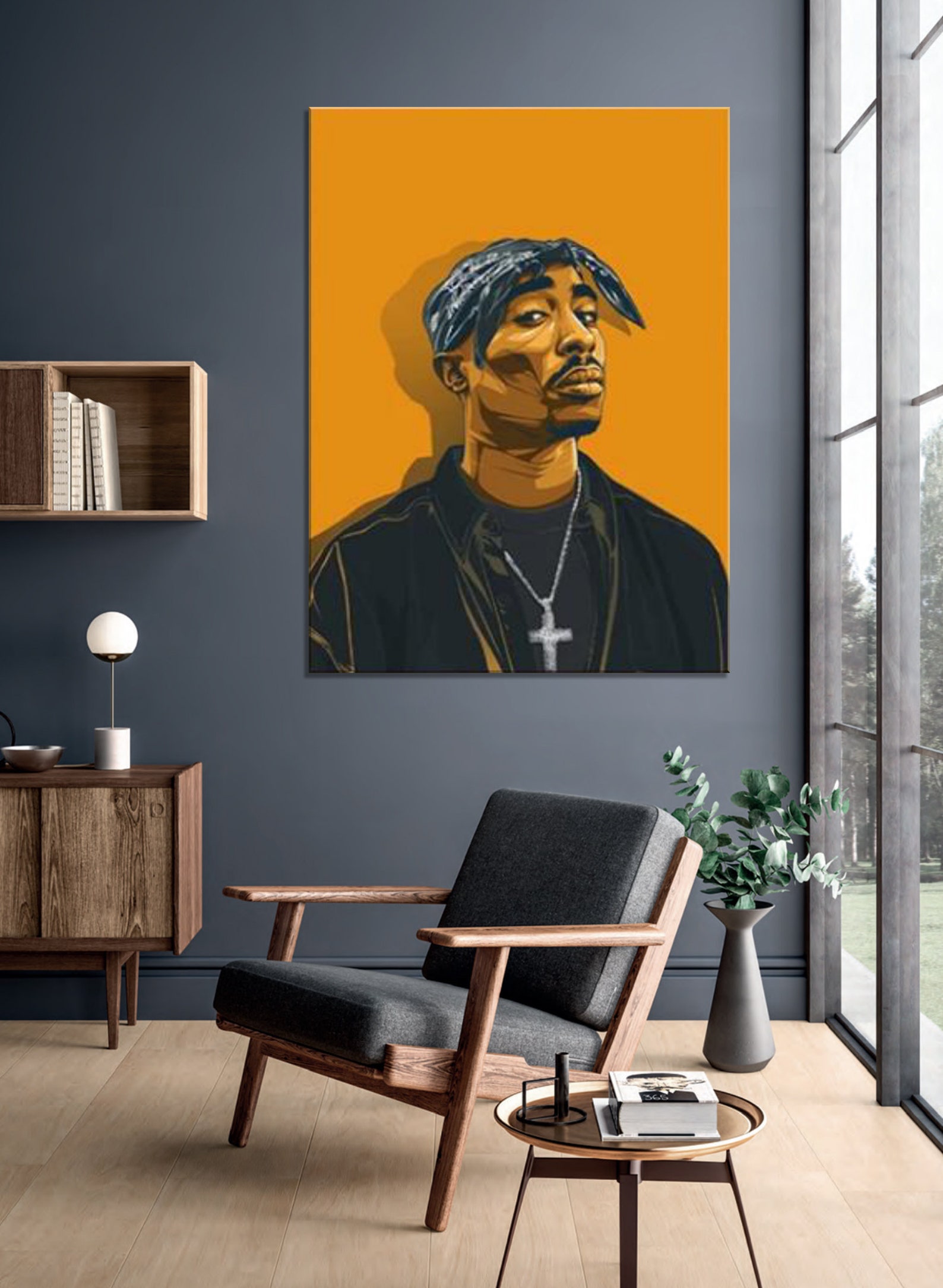 Tupac Motivational Canvas Artwork Home Office Decor High - Etsy