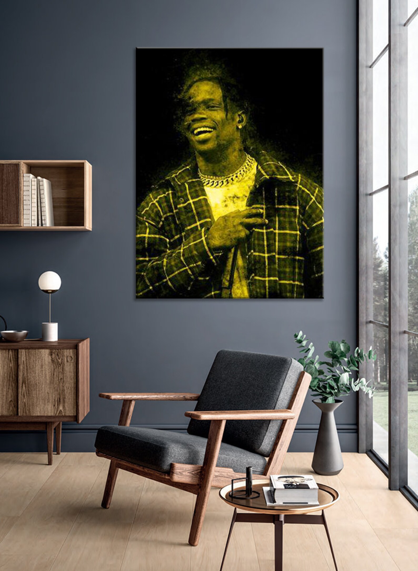 Travis Scott Motivational Canvas Artwork Home Office Decor - Etsy